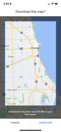 3 Ways To Download An Offline Map On An IPhone