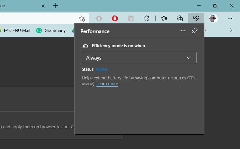 How to Use Efficiency Mode in Microsoft Edge