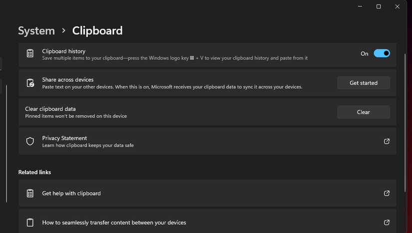 How to Use the Improved Clipboard Manager in Windows 11