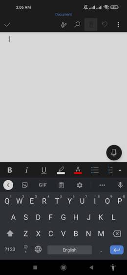 How To Input Text Using Your Phone s Camera In Microsoft Word