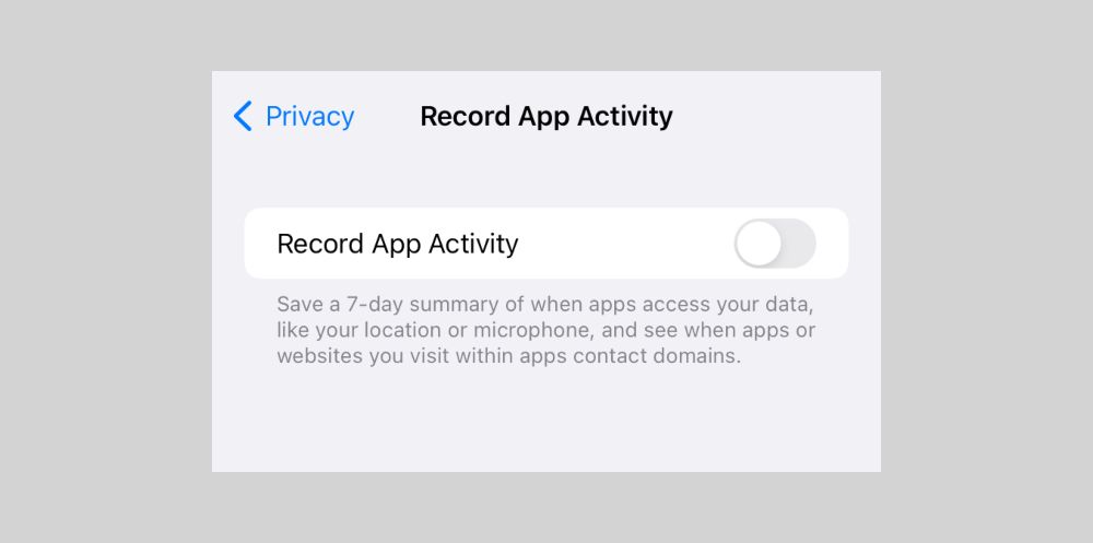 How to Record App Activity to See What iPhone Apps Are Spying on You