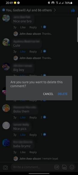 How To Delete Comments On Your Facebook Posts
