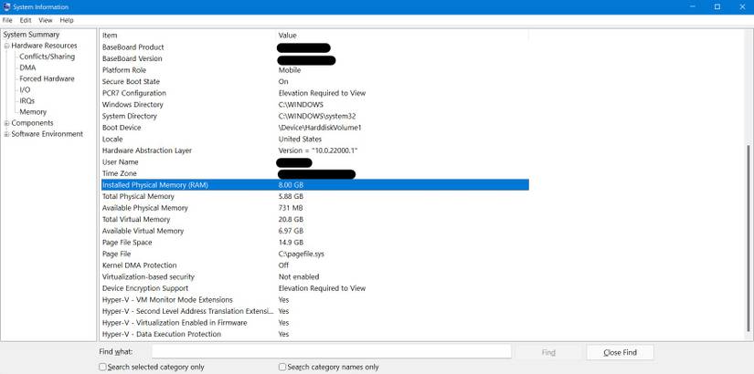4 Ways to Check Your Installed RAM and Available RAM Slots on Windows