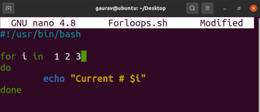 How To Use The For Loop In A Linux Bash Shell Script