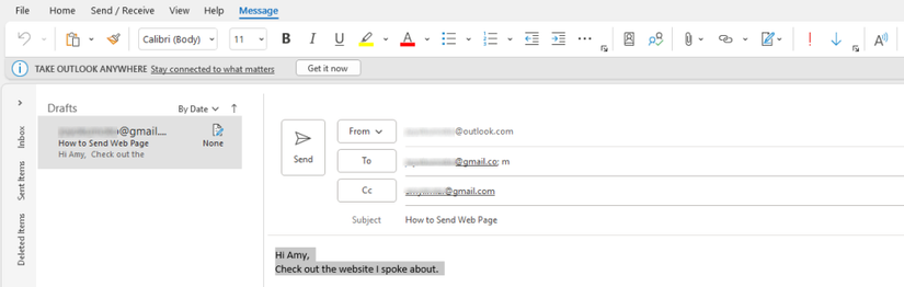 How to Read Emails Aloud in Microsoft Outlook