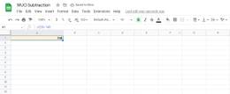 How To Subtract In Google Sheets
