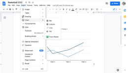 How To Make A Chart In Google Docs
