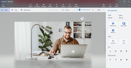 How To Blur An Image In Paint 3D With The Select Tool
