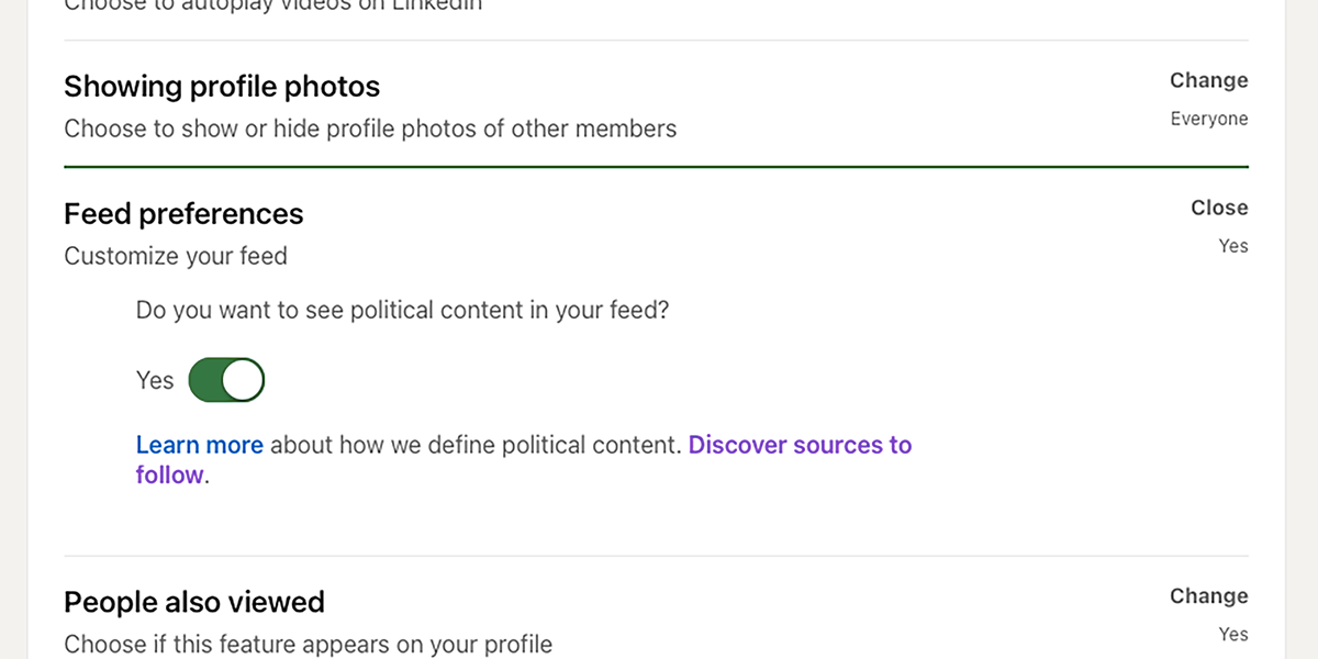 You Can Now Block All Political Content on LinkedIn: Here's How