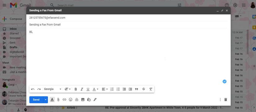 How to Send a Fax From Gmail