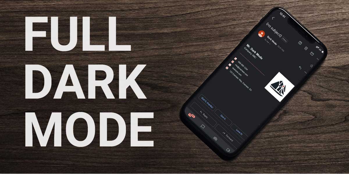 How to Make Your Email Signature Look Good in Dark Mode Too