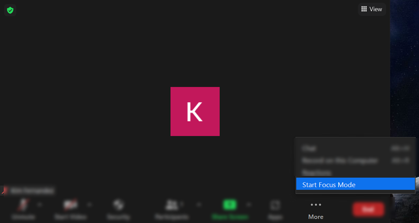 How to Use Focus Mode in Zoom