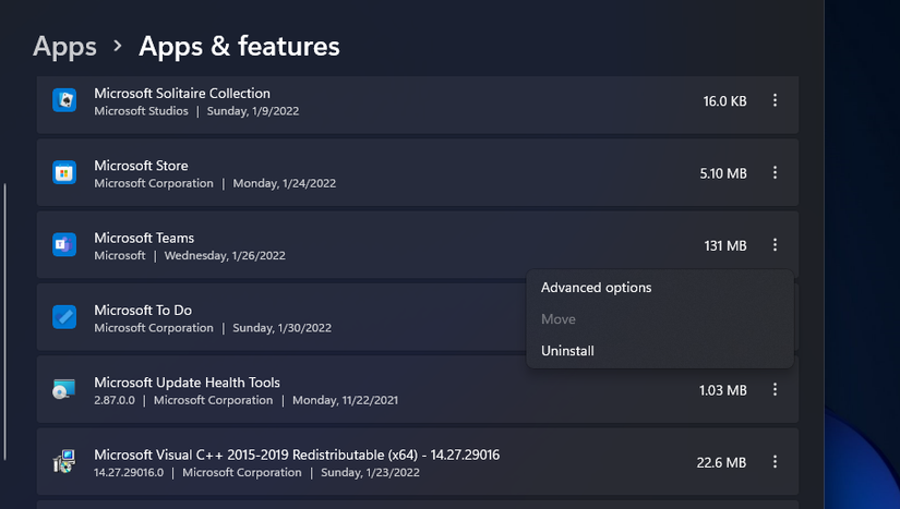 11 Different Ways to Uninstall Software in Windows 11