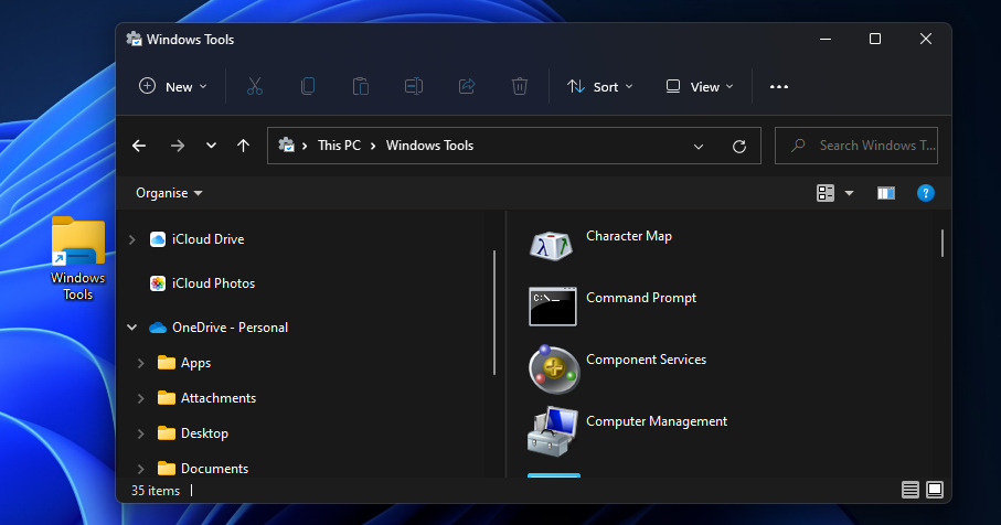 How to Set Up Windows Tools Shortcuts in Windows 11