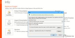 How To Add Or Remove A Digital Signature In Microsoft Office Files