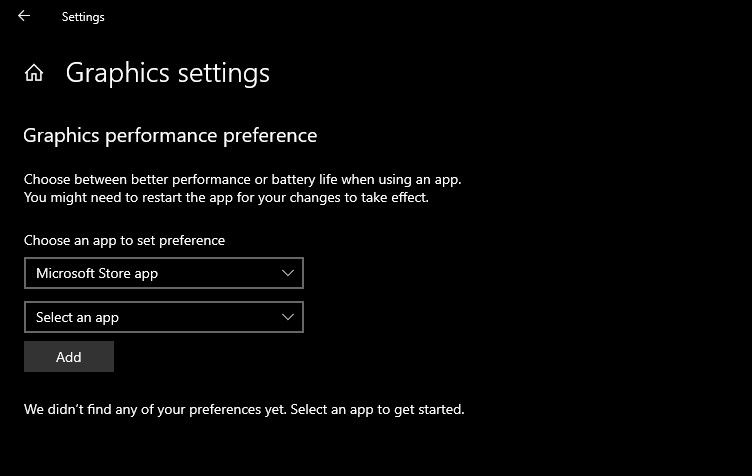 How to Choose a Preferred GPU for Apps on Windows 10