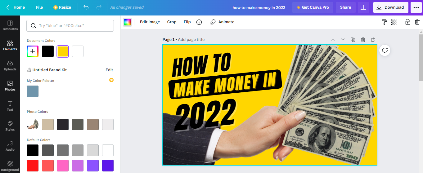 How to Design a YouTube Thumbnail Using Canva