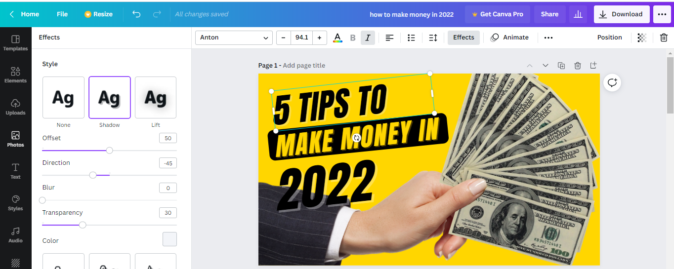How to Design a YouTube Thumbnail Using Canva