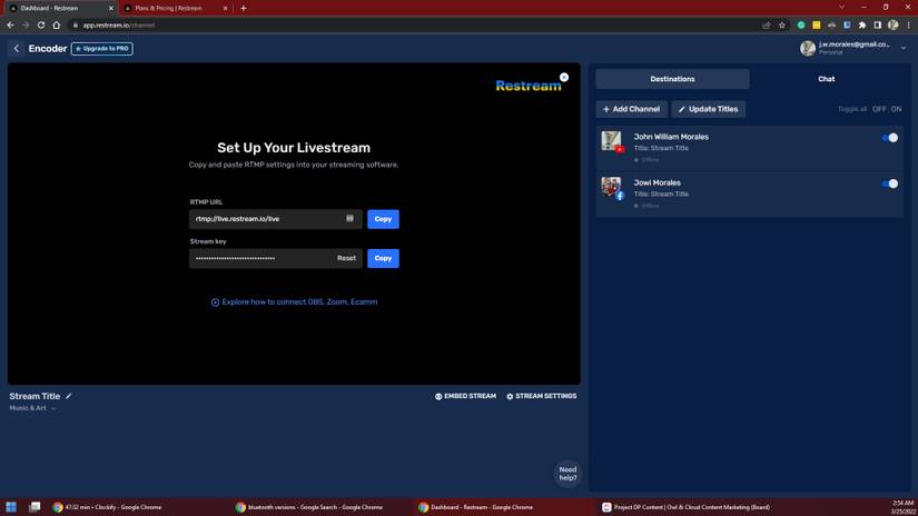 How to Multistream for Free With Restream
