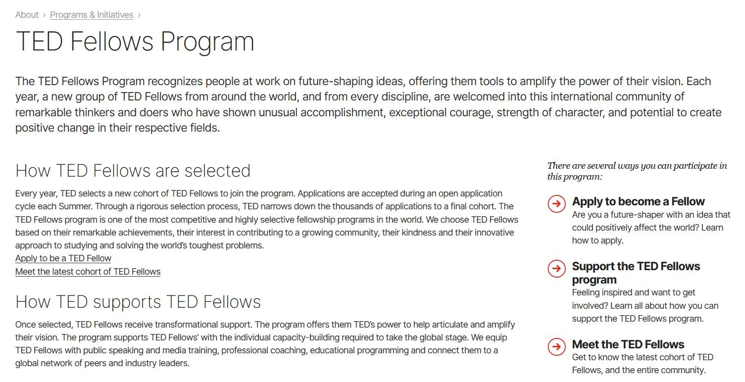 9 TED Features You May Not Know About