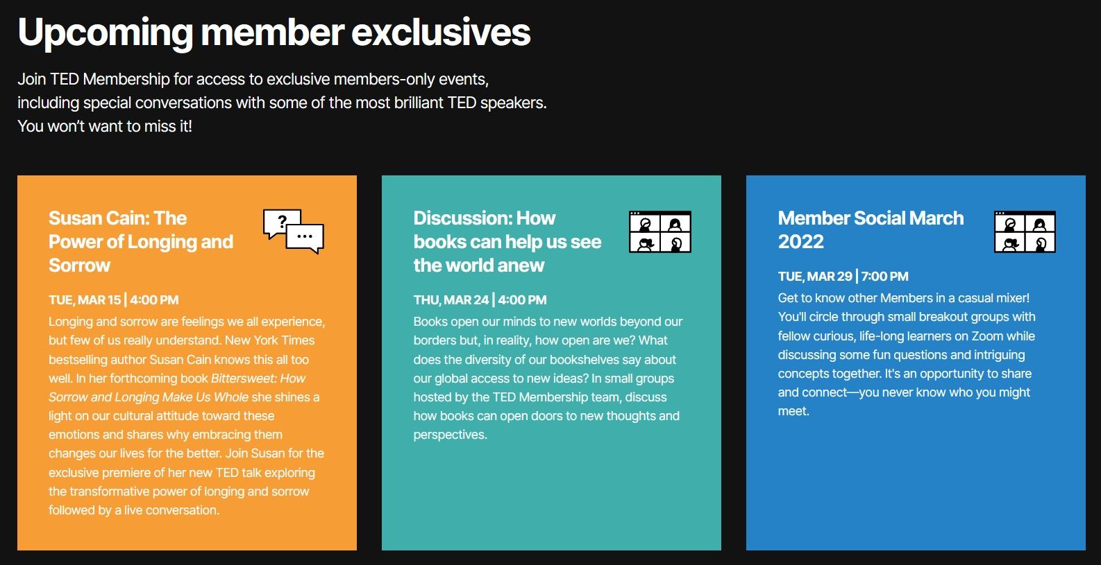 9 TED Features You May Not Know About