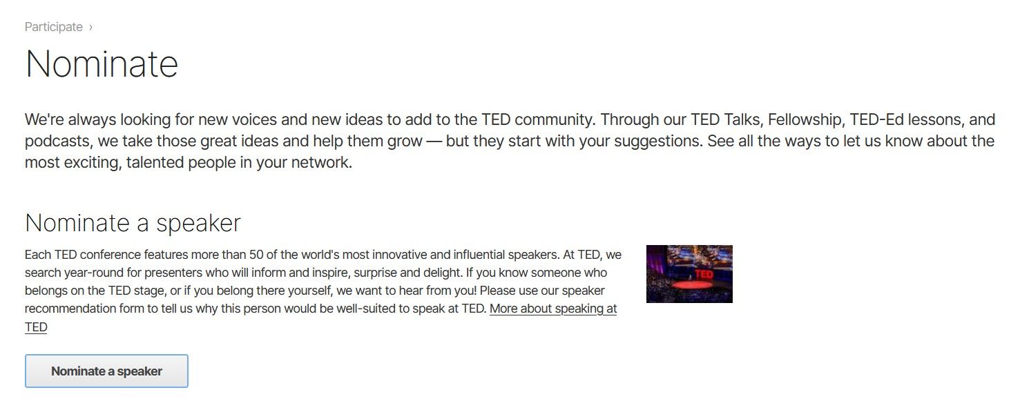 9 TED Features You May Not Know About