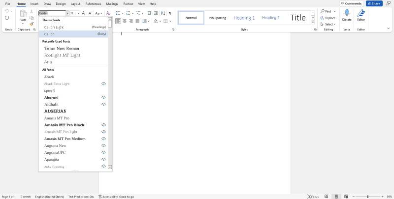 How to Install and Manage New Fonts in Microsoft Office