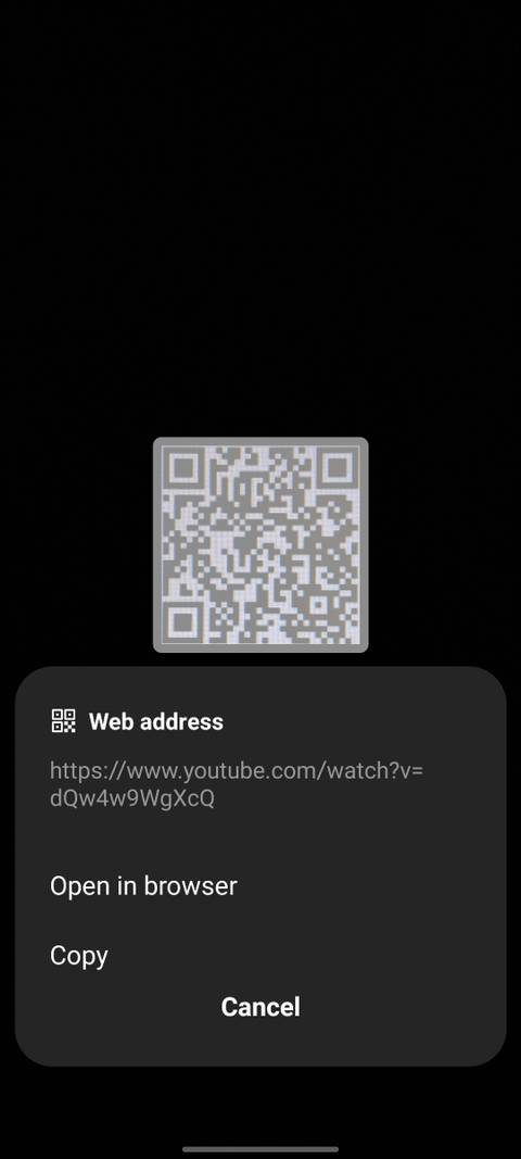 How to Scan a QR Code on a Samsung Galaxy Device