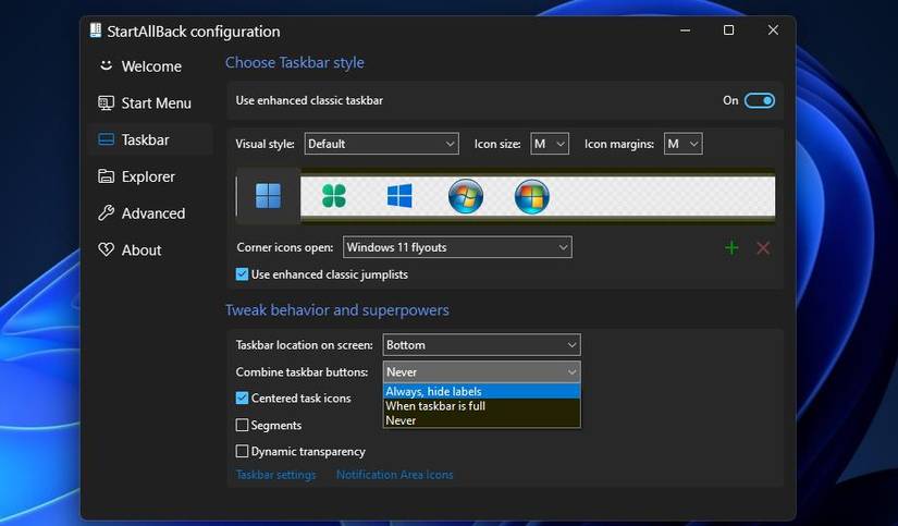 How to Restore Taskbar Labels in Windows 11 and 10