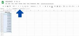 How To Use The SEQUENCE Function In Google Sheets
