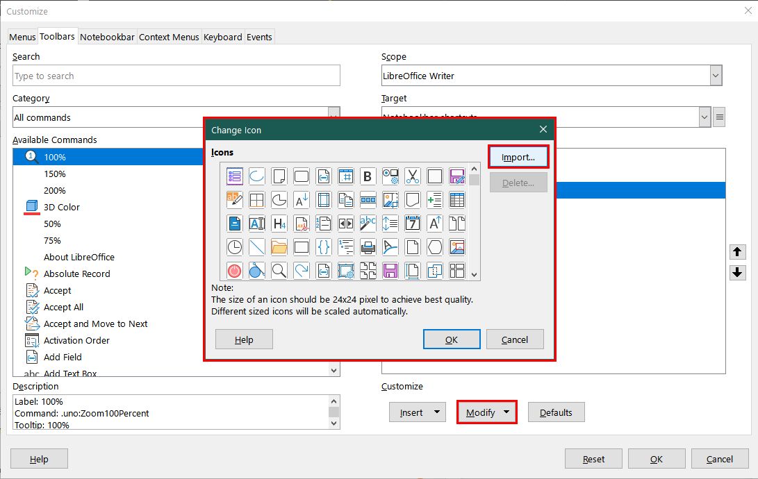 3 Ways to Customize Menus and Toolbars in LibreOffice