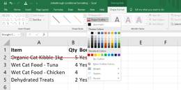 Comment Barr Dans Excel 8 Fa ons
