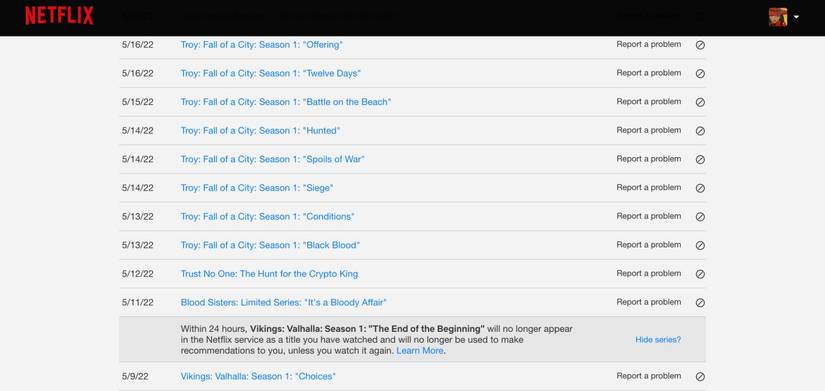 How to Delete Shows & Movies From Your Netflix History