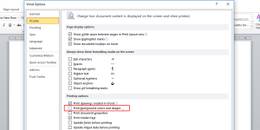 How To Print Background Colors Or Images In Microsoft Word