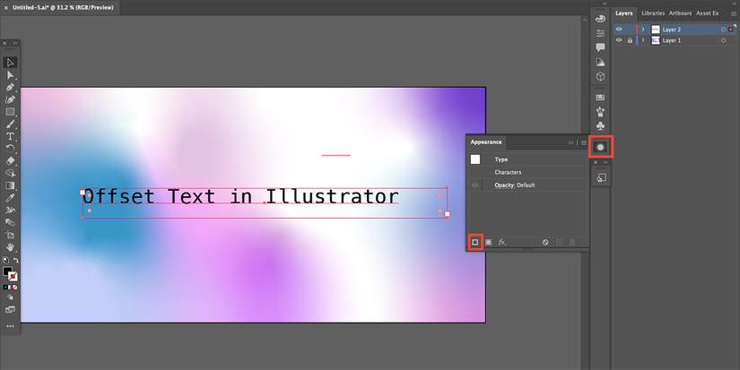5 Simple Steps to Create Editable Offset Text in Adobe Illustrator