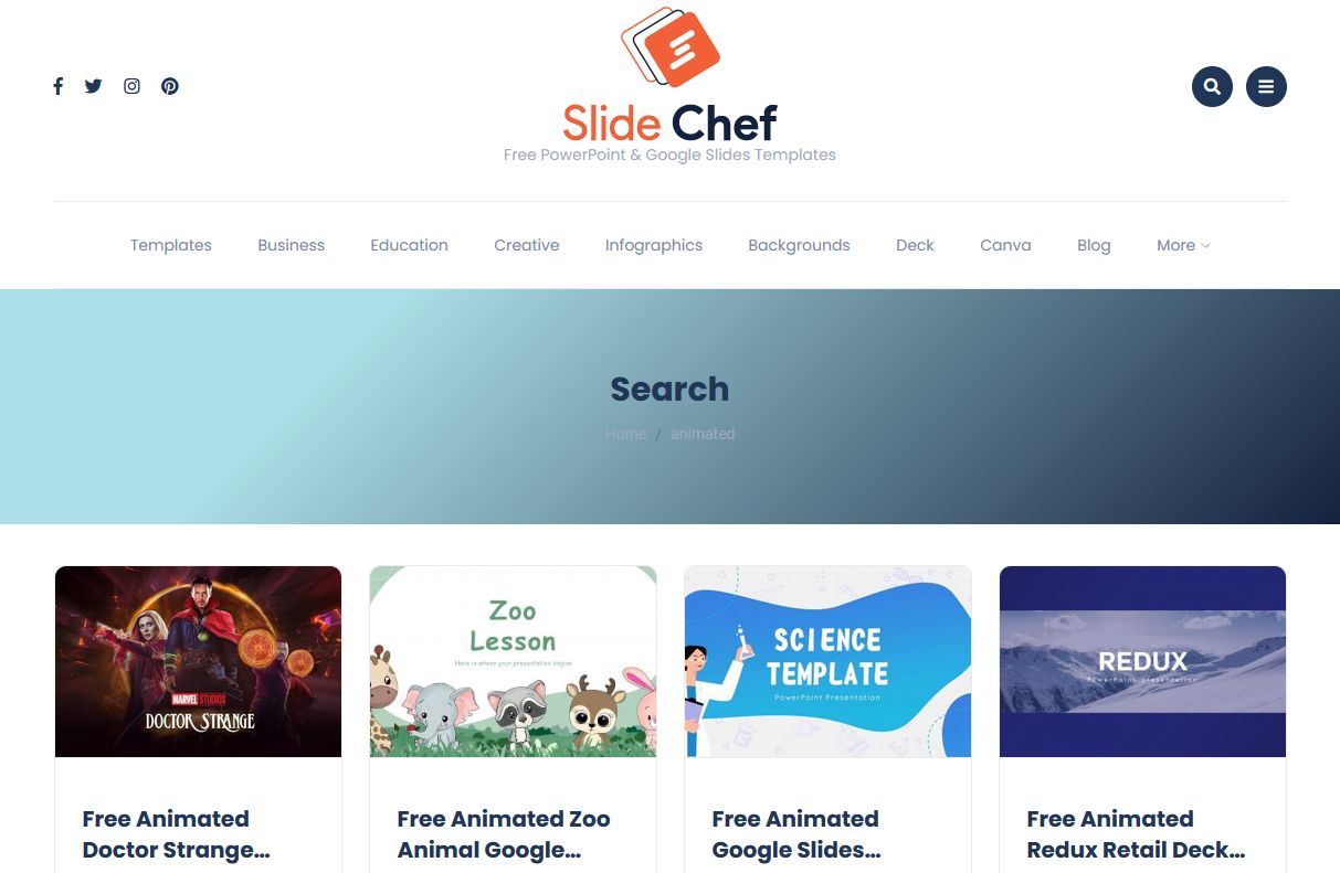 12 Sites for Free Animated PowerPoint Presentation Templates
