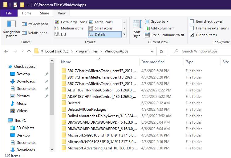 How to Access the Protected WindowsApps Folder on Windows