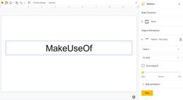 How To Add Animation In Google Slides