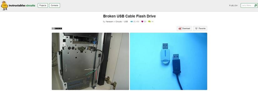 11 Creative and Awesome DIY USB Flash Drives