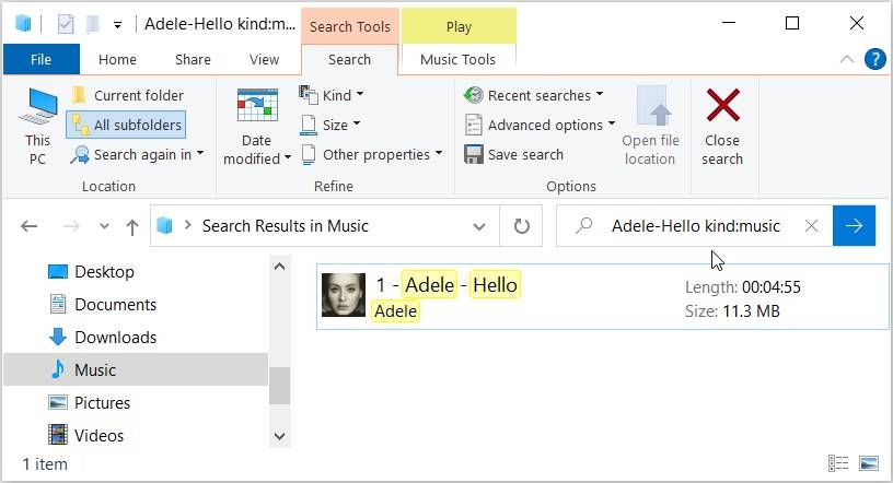 6 Ways to Search for Music and Other Audio Files on Windows