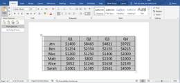 How To Convert A Table Into A Picture In Microsoft Word