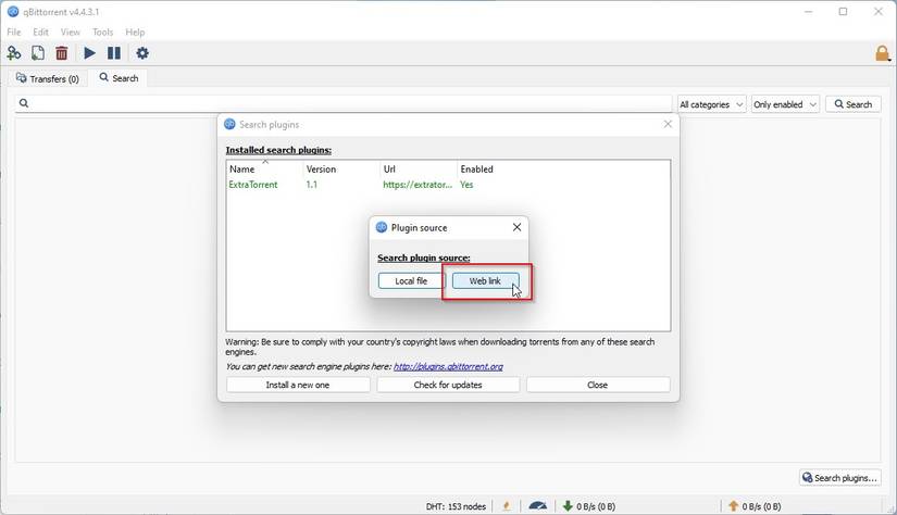 How to Add Search Engines to qBittorrent