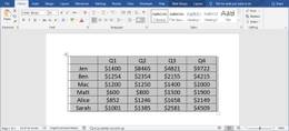 How To Convert A Table Into A Picture In Microsoft Word
