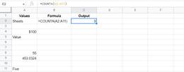 How To Count Non Blank Cells In Google Sheets