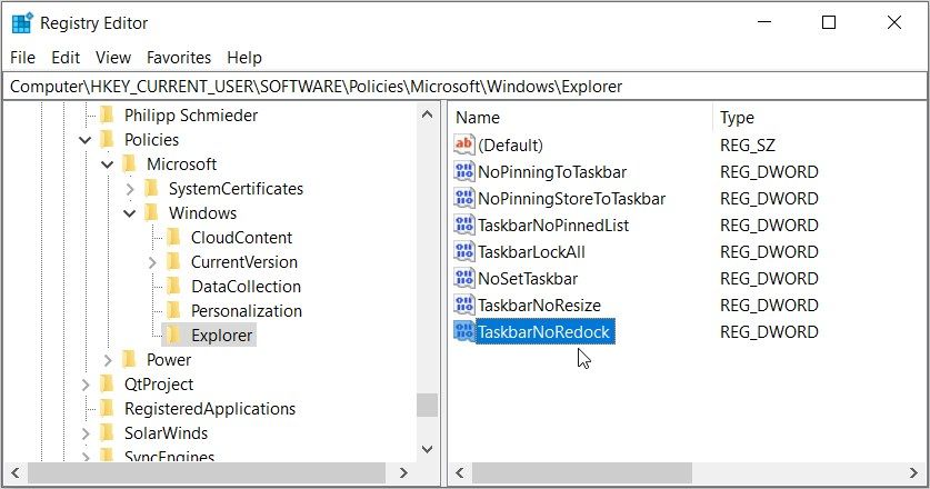 How to Prevent Others From Moving or Resizing the Windows Taskbar