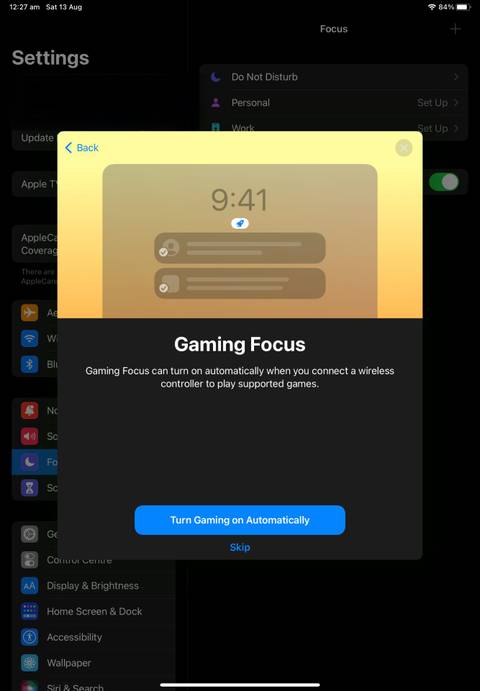 How to Create Your Own Gaming Mode on an iPhone or iPad