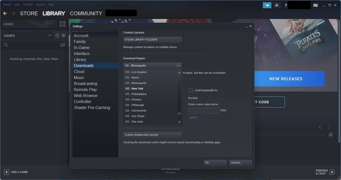 Question - Steam Download issues | Tom's Hardware Forum