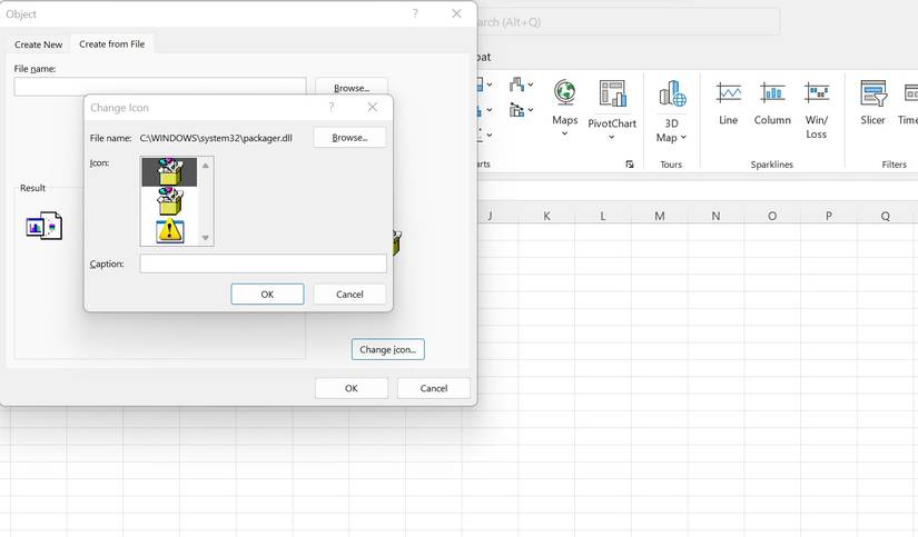 How to Insert a PDF in Excel