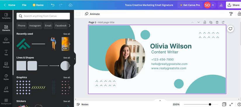 How to Create an Email Signature Using Canva