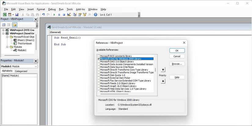 How to Send Emails From an Excel Spreadsheet Using VBA Scripts